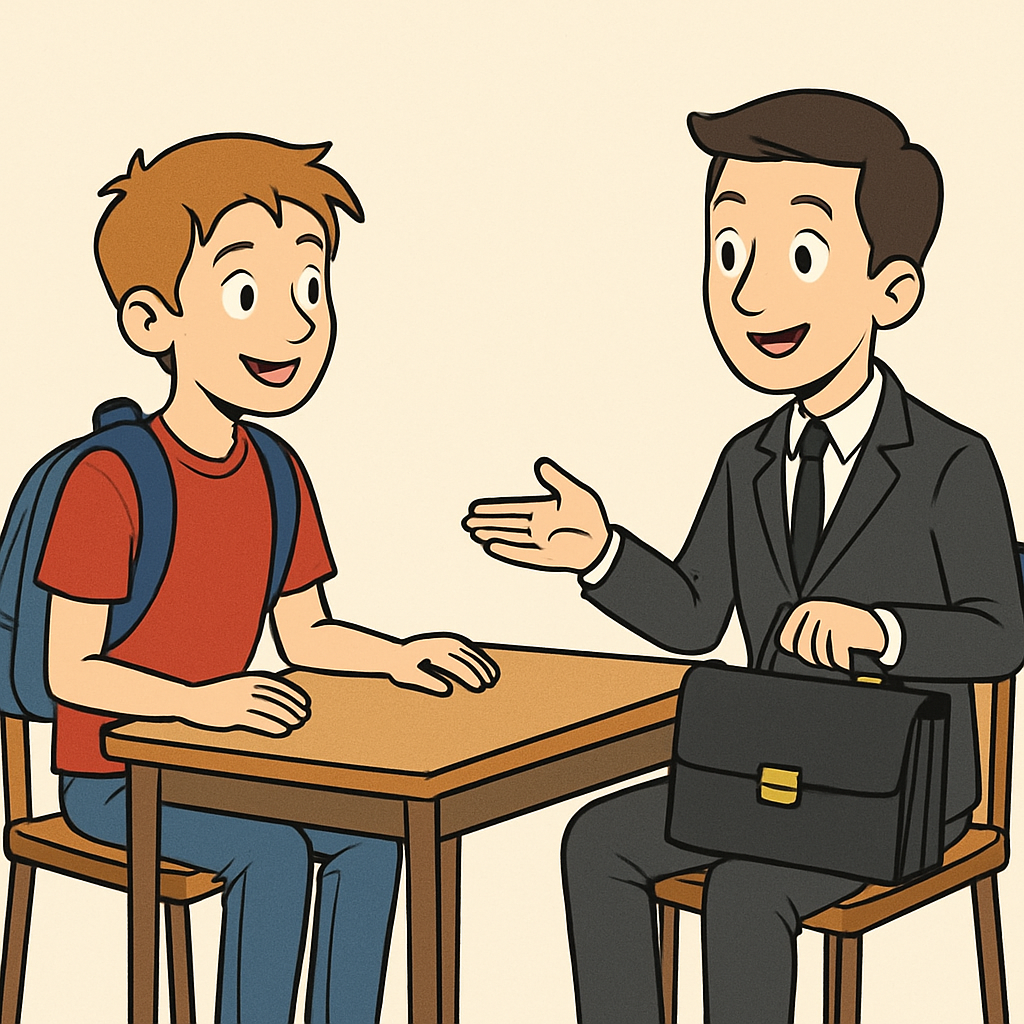 Comparing School and Work Environments