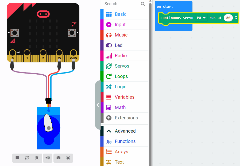How to program a Servo