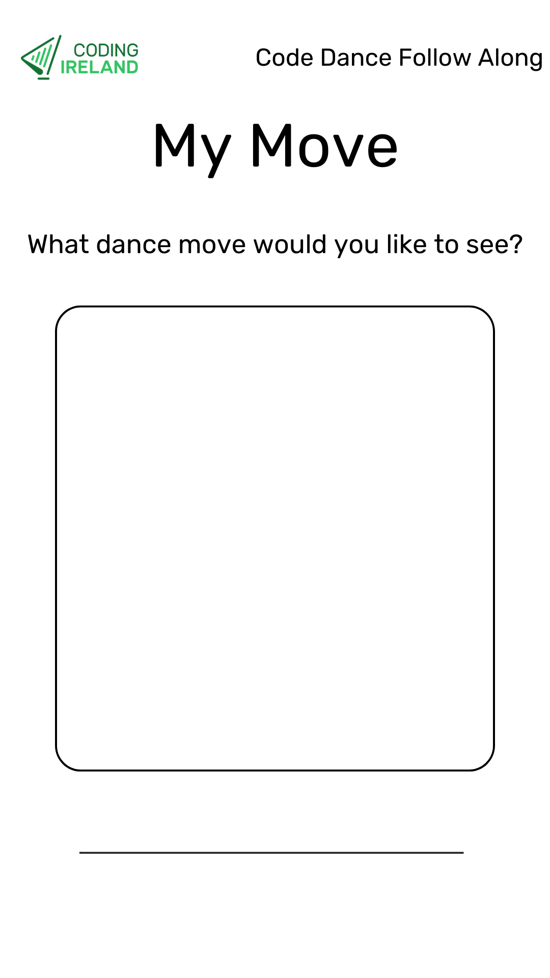 Code Dance Follow-Along | Stage 2 Lesson | Coding Ireland